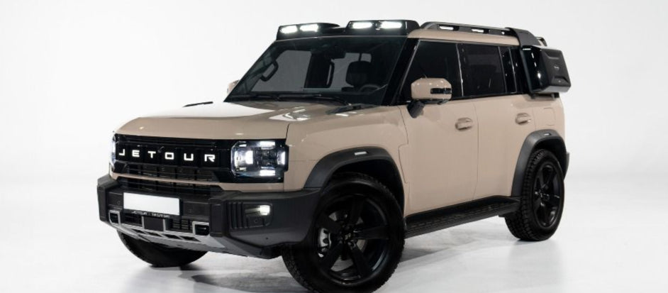 Jetour T2 LED Roof Light Bar ( 4 lenses ) – Elite International Motors LLC