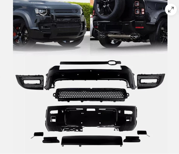 Defender Gloss Black Body Kits – Elite International Motors LLC