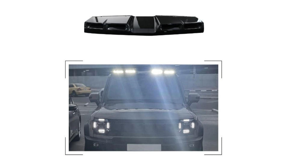 Jetour T2 LED Roof Light Bar ( 4 lenses ) – Elite International Motors LLC