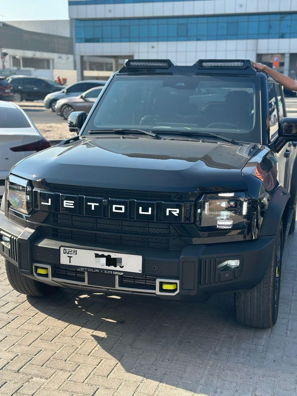 Jetour T2 LED Roof Light Bar ( 2 lenses ) – Elite International Motors LLC